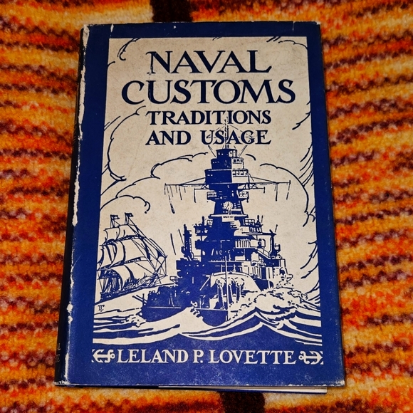 Vintage | Accents | Naval Book Vintage | Poshmark